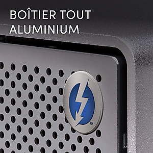 SanDisk Professional 12TB G-RAID 2, Enterprise-Class 2-Bay Desktop Drive, 7200RPM Ultrastar Drive Inside, Thunderbolt 3, USB-C, HDMI Port, Hardware RAID