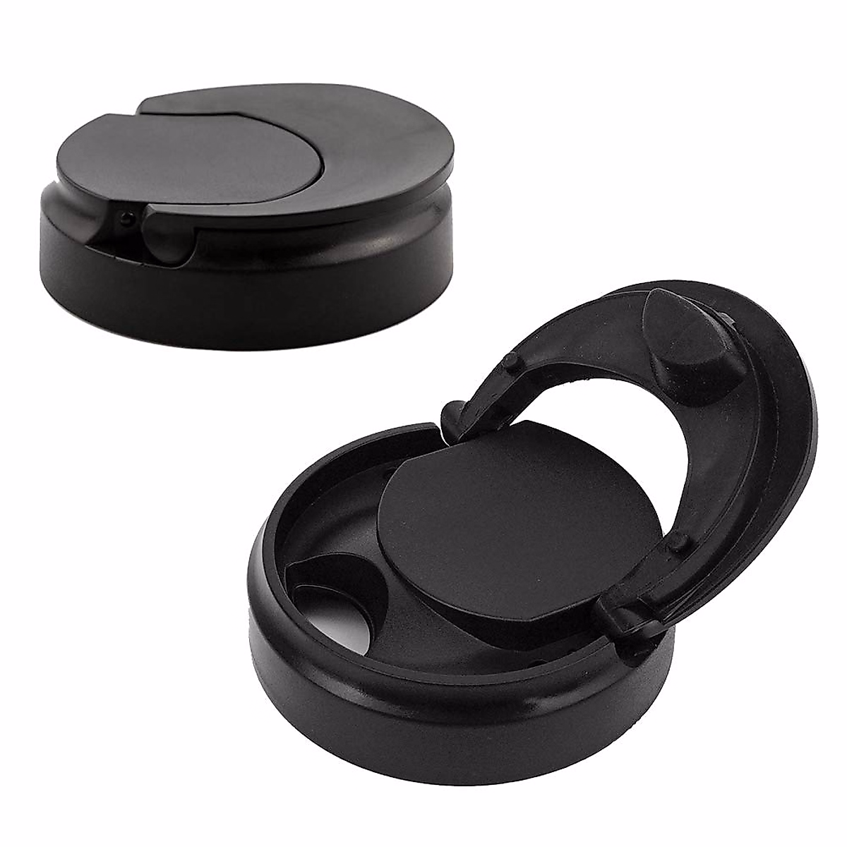 Anbige Replacement Parts Flip Top to Go Lid, Compatible with Magic Bullet MB1001 Blender Jars,Mugs,Cups (2 Pack)