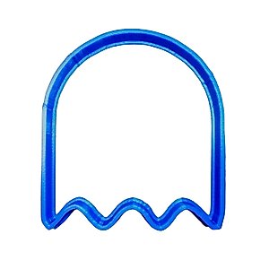 INSPIRED BY PACMAN GHOST VIDEO GAME ARCADE CHARACTER COOKIE CUTTER MADE IN USA PR496
