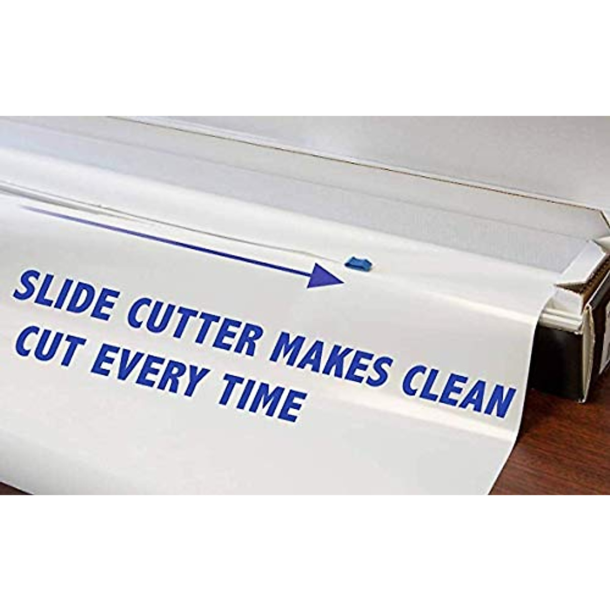 Wizard Wall® Instant Whiteboard, Repositionable Dry Erase Surface, 13” x 25’ Roll