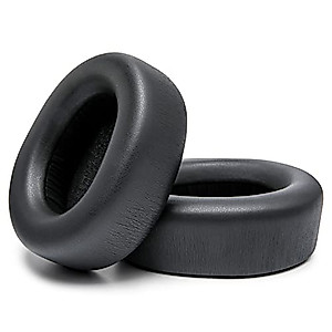 WC Upgraded Replacement Earpads for Steelseries Arctis Nova Pro Wireless Made by Wicked Cushions | Improved Durability, Thickness, Softer Leather, and Sound Isolation | Black