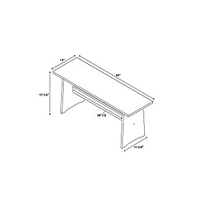 Linon Ardmore Kitchen Nook Set, White