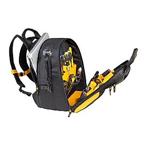 Dewalt DGCL33 33-pocket Lighted USB Charging Tool Backpack