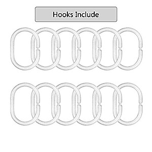 Unique Floral Shower Curtain for Bathroom Decor, Teal and Gray Daisy Flower Elegant Wildflower Design Farmhouse Bathroom Sets with Shower Curtain and Toilet Pad Cover Bath Mat Rugs Set