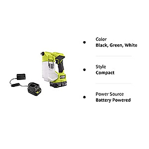 Ryobi One 18V Cordless Handheld Sprayer Kit with (1) 1.5 Ah Battery and Charger
