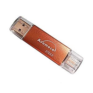 Avomoco 256GB USB Flash Drive for Android Phones,Tablets and PCs, Photo Memory Stick for Android Phone,for Samsung Galaxy S7/S6/S5/S4/S3/Note5/4/3/2,A7/A8/A9,C5/C7 etc.(for Micro Port&USB A Port)