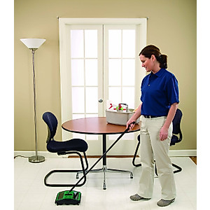 BISSELL BigGreen Commercial BG21 Sweeper with 2 Rows of Rubber Rotors, 9-1/2" Cleaning Path, Green