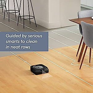 iRobot Braava Jet m6 6113 Ultimate Robot Mop - Wi-Fi Connected, Precision Jet Spray, Smart Mapping, Compatible with Alexa, Ideal for Multiple Rooms, Recharges and Resumes, Graphite