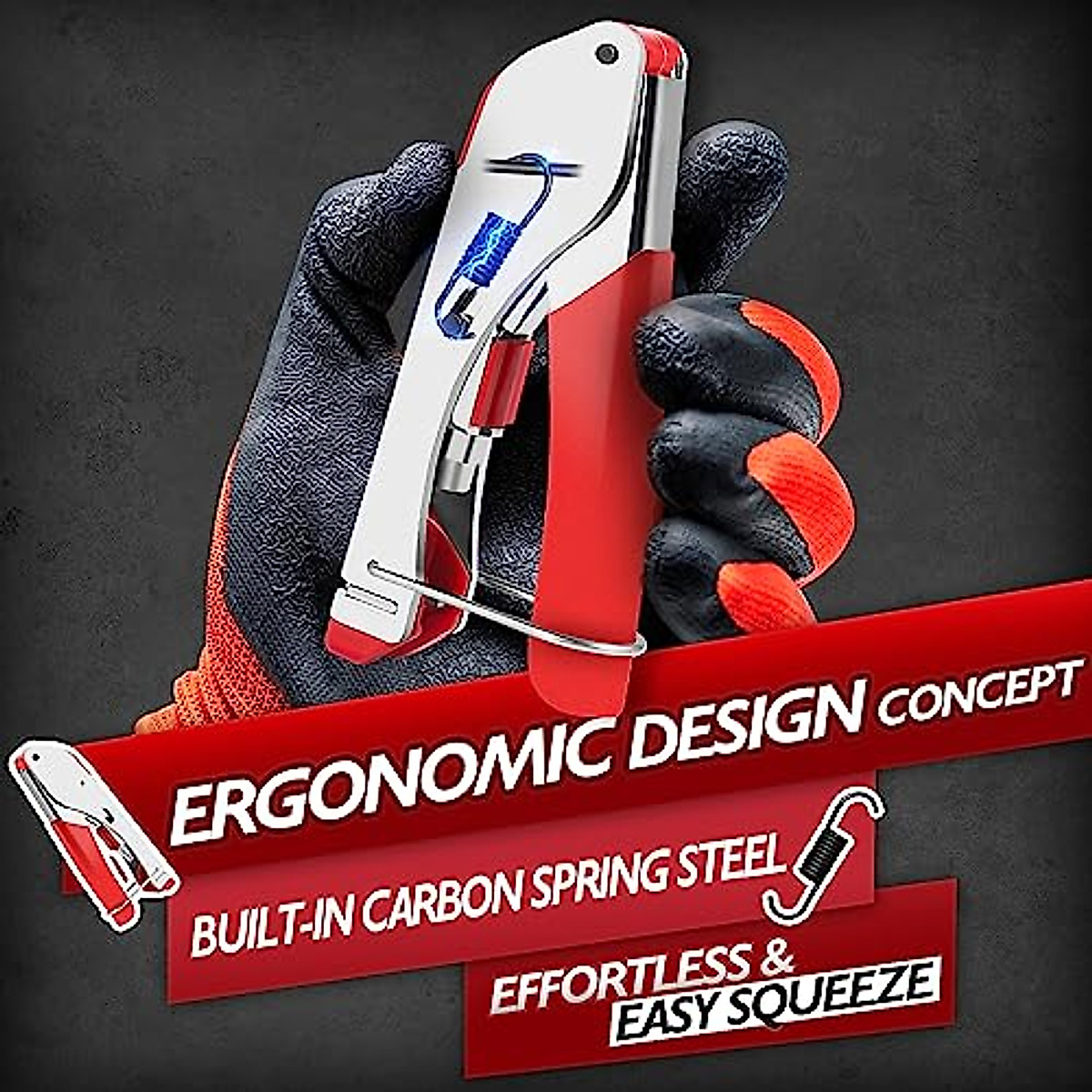 Coax Cable Crimper, Coaxial Compression Tool Kit Wire Stripper with F RG6 RG59 Connectors