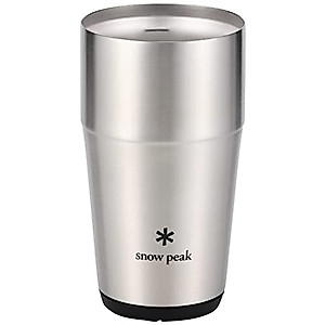 Snow Peak Shimo Tumbler 470 Silver One Size