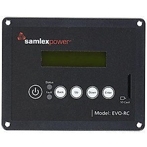 Samlex America Samlex Solar EVO-RC Remote Control for Evolution Series Inverter/Charger