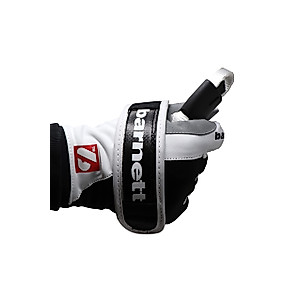 BARNETT XC-09 Black 130cm to 175cm professional Carbon Cross Country Poles (175cm)