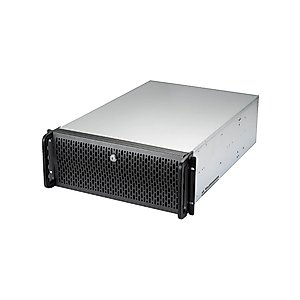 Rosewill 4U Server Chassis Rackmount Case | 15 3.5" HDD Bays | E-ATX Compatible | 6 Front 120mm Fans, 2 Rear 80mm Fans | 2X USB 3.0 | Front Panel Lock and Key | Silver/Black - RSV-L4500U
