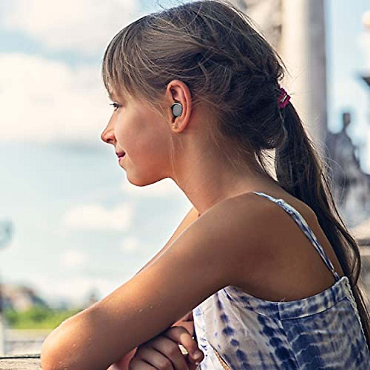 kurdene Bluetooth 5.2 Wireless Earbuds, S8 Mini [Small Ear] [Deep Bass Sound] 30H Playtime Call Clear Waterproof Earphones with Microphone in-Ear Headphones Comfortable for iPhone Android Sports