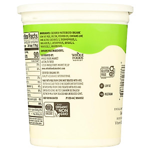365 by Whole Foods Market, Yogurt Plain Low Fat Organic, 32 Ounce