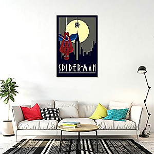 POSTER STOP ONLINE Spider-Man - Marvel Comics Poster/Print (Art Deco Design) (Size 24" x 36")