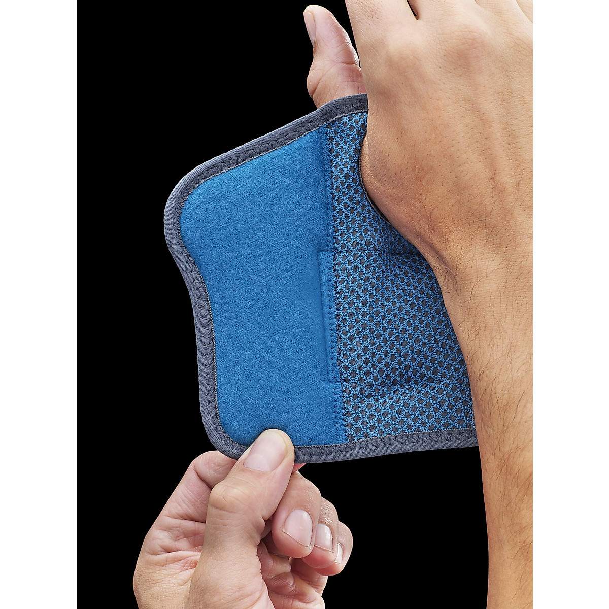 Push Sports Wrist Brace for Athletic Wrist Support. Comfortable, Easy-to-Wear Brace for Tendonitis, Fractures, Injuries, and Arthritis. (Left Small)