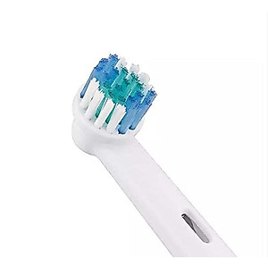 Replacement Brush Heads Compatible with Oral-B Braun Professional Electric Toothbrush Heads Fits for Oral-B Braun Pro 1000/9600/500/2000/3000/7000/8000/Professional Care/3D& More, White, Medium