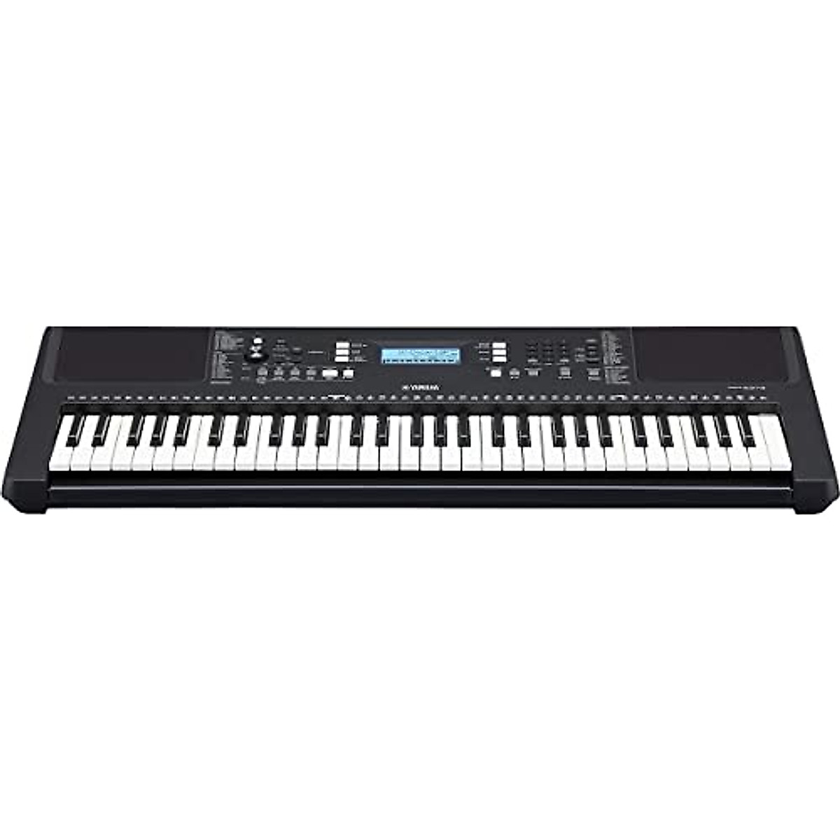 Yamaha PSRE373 61-Key Touch Sensitive Portable Keyboard with PA130 Power Adapter