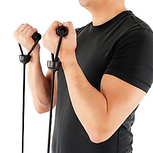 Efitment Mini Stepper Steppers for Exercise at Home Stair Step Cardio Thigh Master Workout Equipment Fitness Pedal Exerciser Non-slip Pedals with Resistance Bands LCD Digital Monitor Climber - S023