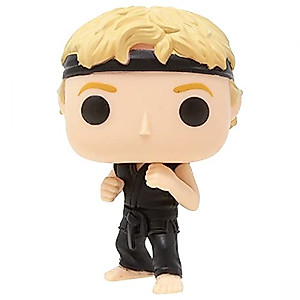 POP Johnny Lawrence [Cobra Kai] Funko Vinyl Figure (Bundled with Compatible Pop Box Protector Case), Multicolor, 3.75 inches