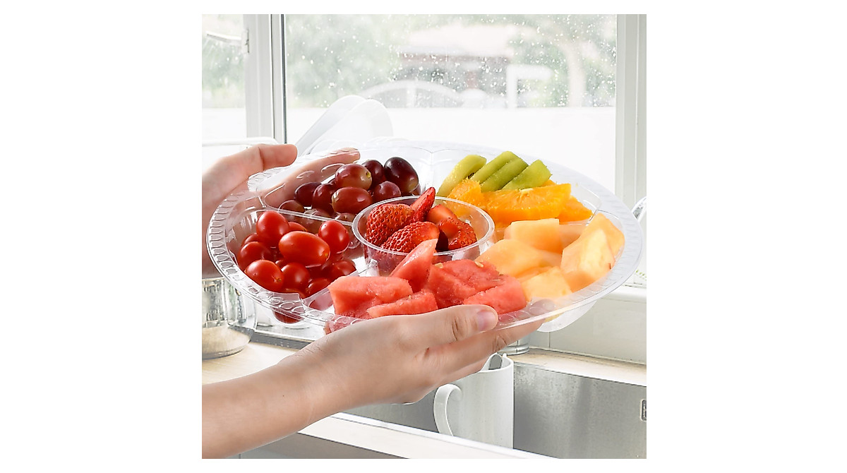 Gransuncy 10 Pcs Appetizer Serving Trays - Durable & Safe