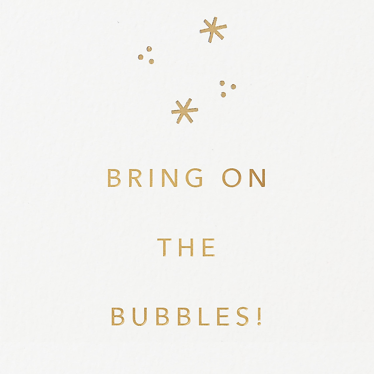 Hallmark Signature Congratulations Card for Graduation (Champagne)