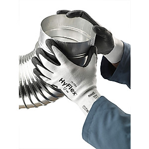 HyFlex 11-724 Cut Protection Gloves - Medium Duty, High Durability, Comfort, Size X Large (Pack of 12)