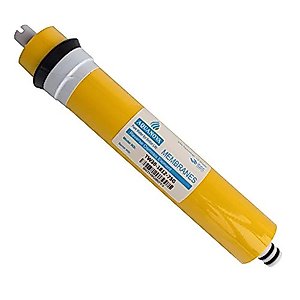 75GPD Reverse Osmosis Membrane Replacement Filter by AQUANOVA EXCEL | Protective Premium PET Packing | Fits Most 2” OD Membrane Housing | Manufactured from LG Sheets | 11.75” X 1.8” | 75GPD