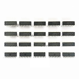 Todiys New 20Pcs for CD4017 CD4017B HCF4017BE HEF4017BP TC4017BP DIP-16 CMOS Decade Counter with 10 Decoded Outputs IC Chip CD4017BE
