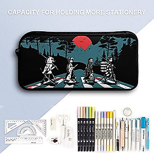 qmuzwed 17" Anime Backpack with Lunch Box and Pencil Bag, Durable College Laptop Bag, Lightweight Daypack for Traveling Work (DS-6)