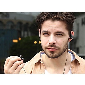 KZ ZST Pro Dynamic Hybrid Dual Driver in-Ear Headphones (Black Without Mic)