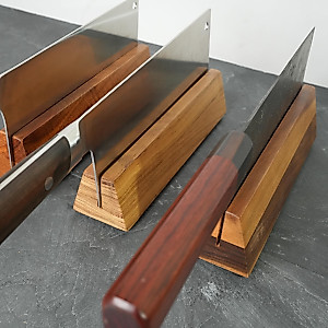 Nomware Cleaver Stand | 8.3-inch wooden cleaver knife storage block | Proudly display your cleaver