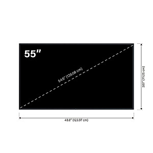 AG Neovo DS5551U 55'' Commercial Digital Signage Display for Business, All-in-one, 4K UHD, 500 nits, HDMI, USB, LAN, 24/7 Operation, Portrait and Landscape, Zero-Gap Wall Mount Kit Included
