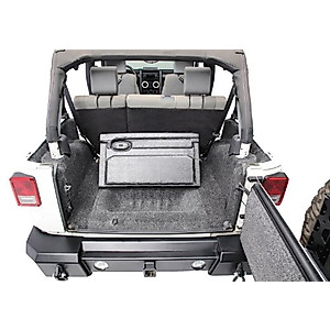 Bedrug - Jeep Cargo Kit | 2007 - 2010 Jeep Wrangler JK UNLTD 4 Door, Cargo Liner w/ Tailgate & Tub Liner | Grey - 5 pc. | BRJK07R4