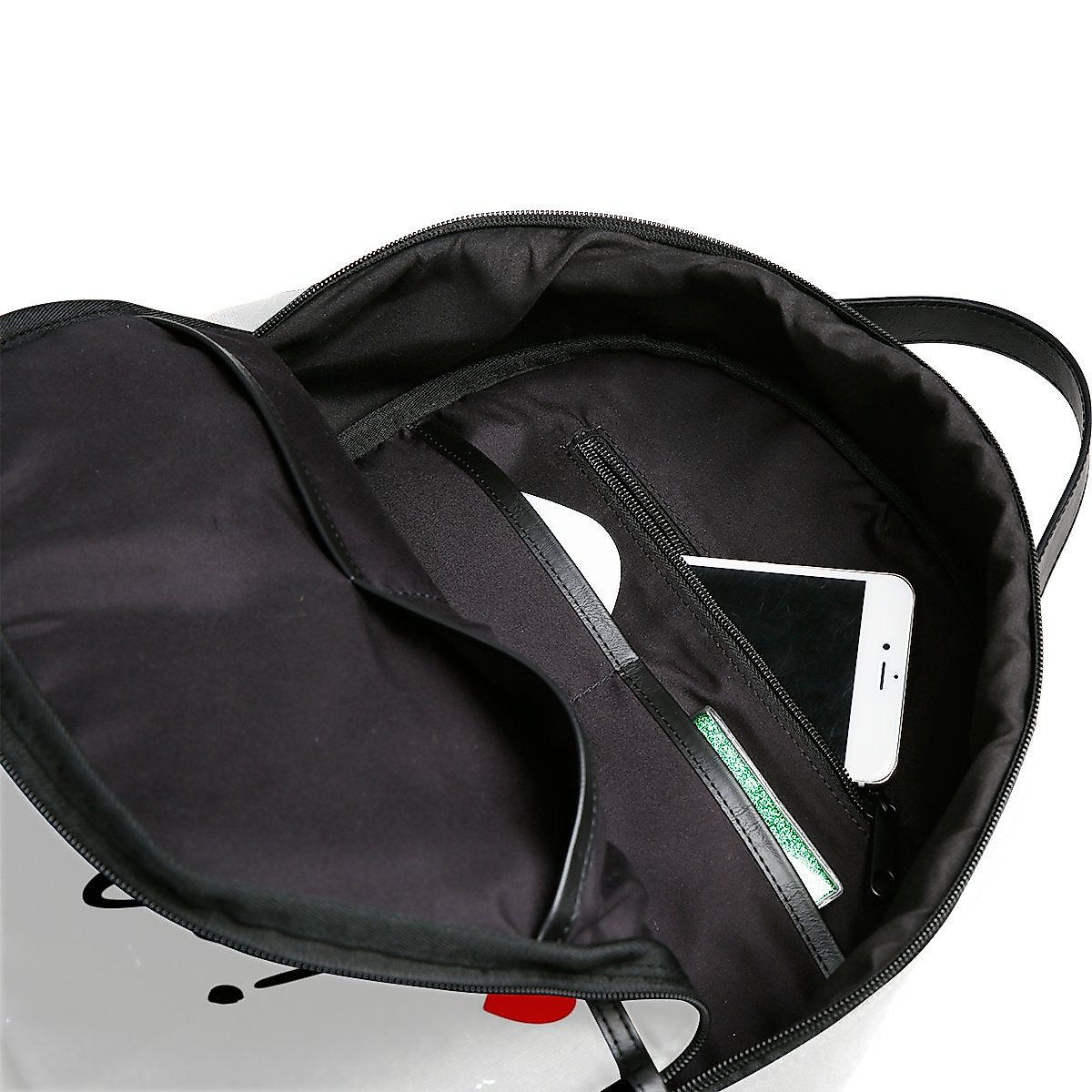 Use4 Hipster Cat Union Jack Polyester Backpack School Travel Bag (Color12)