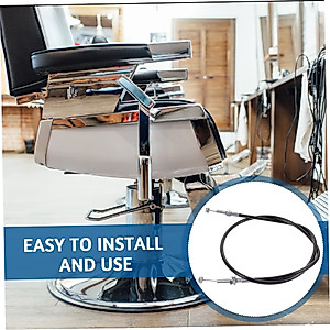 FRCOLOR Equipment Base Sofa Gasket Release Chair Accessory Hydraulic with Universal Pull Portable for Barber Alloy Replacement Recliner Parts Cable Pressure Couch Ring Handle and Salon