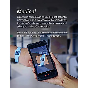 Bluetooth WiFi 4G Smart Handheld Data Collector Wireless Scanner Android 7.1 System Handheld Inventory Machine SUNMI L2