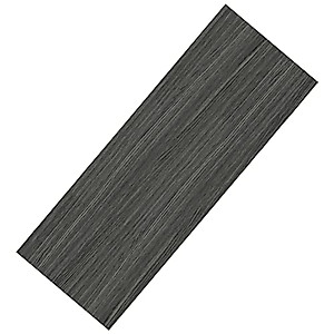 Housoutil 4pcs Planks Wall Bathroom Wood Carpet Peel Decorative Sticker PVC Decor Home Decals Flooring Tile Self-Adhesive and Bedroom Grain Tiles Laminate Cmxcm Decal Kitchen Vinyl Floor