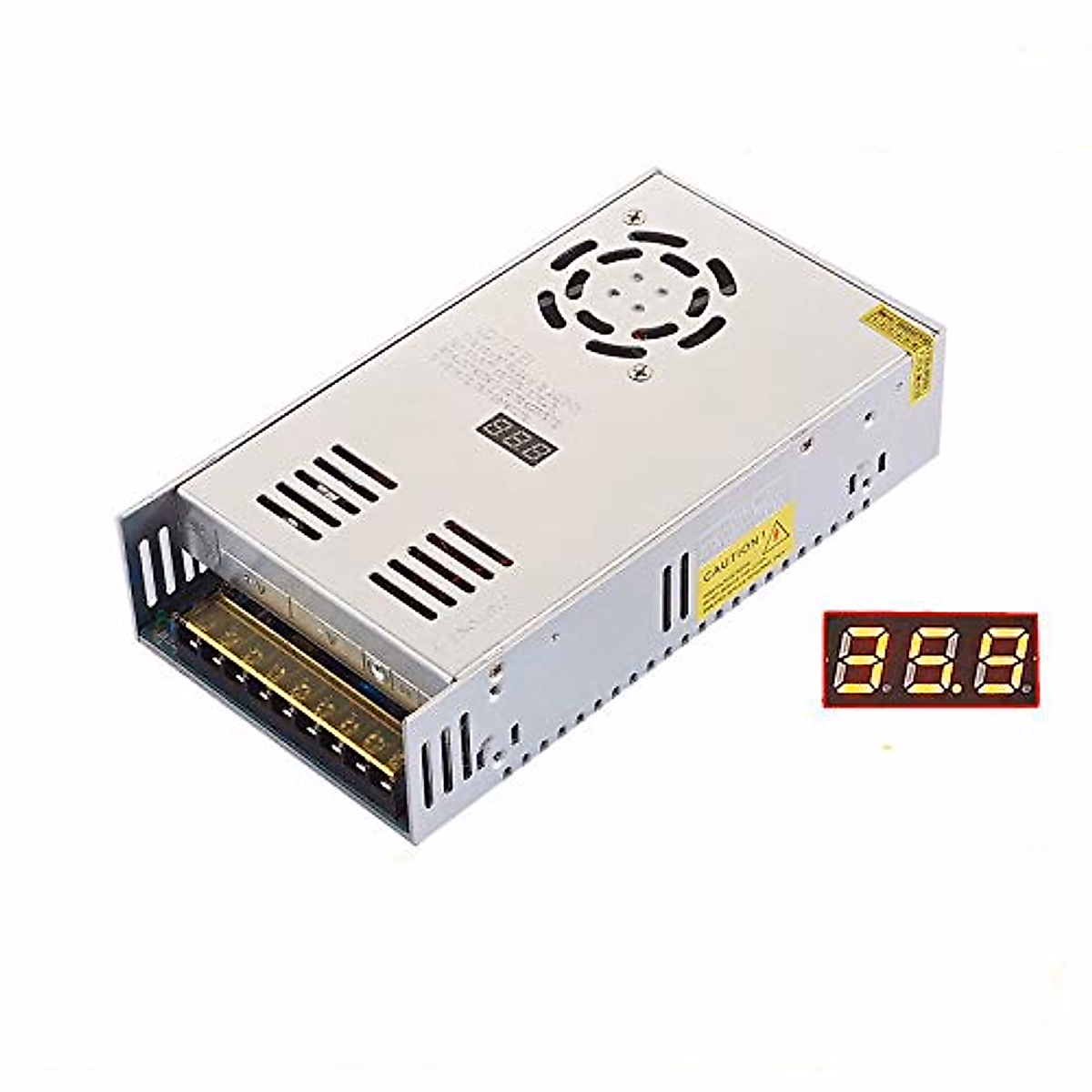 Xunba 500W DC Output 0-36V 15A Adjustable DC Power Voltage stabilization Converter Digital Display Voltage Regulator Transformer Switching Power Supply AC 110/220V (SD500-0-36)