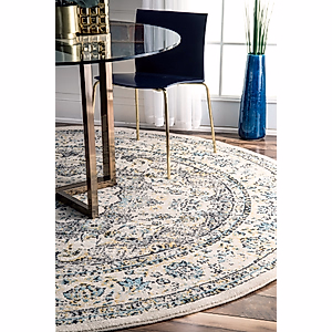 nuLOOM Paisley Verona Vintage Persian Area Rug, 2' x 3', Grey