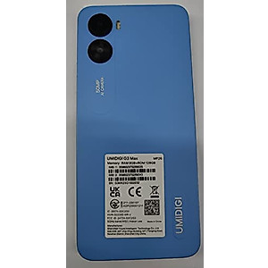 UMIDIGI G3 MAX （8+128GB Android 13 Unlocked Cell Phone,50MP Ultra-Clear AI Camera Smartphone,6.6-inch FHD Display Android Phone,5150mAh Massive Battery Mobile Phone Support Expandable Up to 1TB