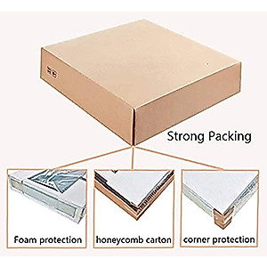 Sunrosa Aluminum Bathroom Medicine Cabinet with Mirror Door, 16"×20" Bathroom Mirror Cabinet,Wall-mountable and Recessed-in Mirror Cabinet, 1 Door Medicine Cabinet Organizer