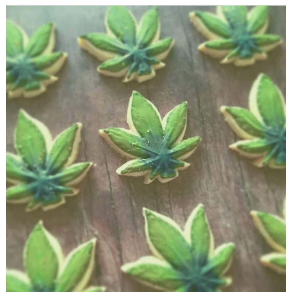 Marijuana Weed Leaf Cannabis Shaped Cookie Cutter 4/20 Gift, 3.5" made in USA by Ann Clark Cookie Cutters