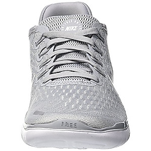 Nike Free Rn 2018 Sz 6.5 Womens Running Wolf Grey/White-White-Volt Shoes
