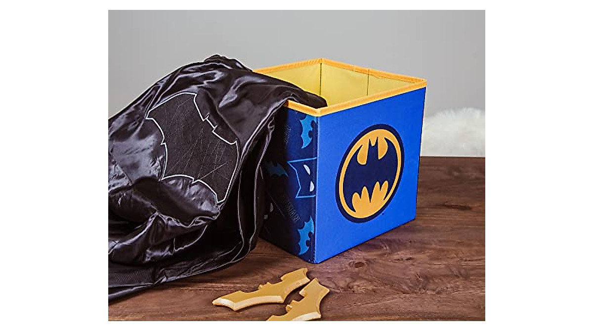 Batman Logo Storage Bin - Organize with Style