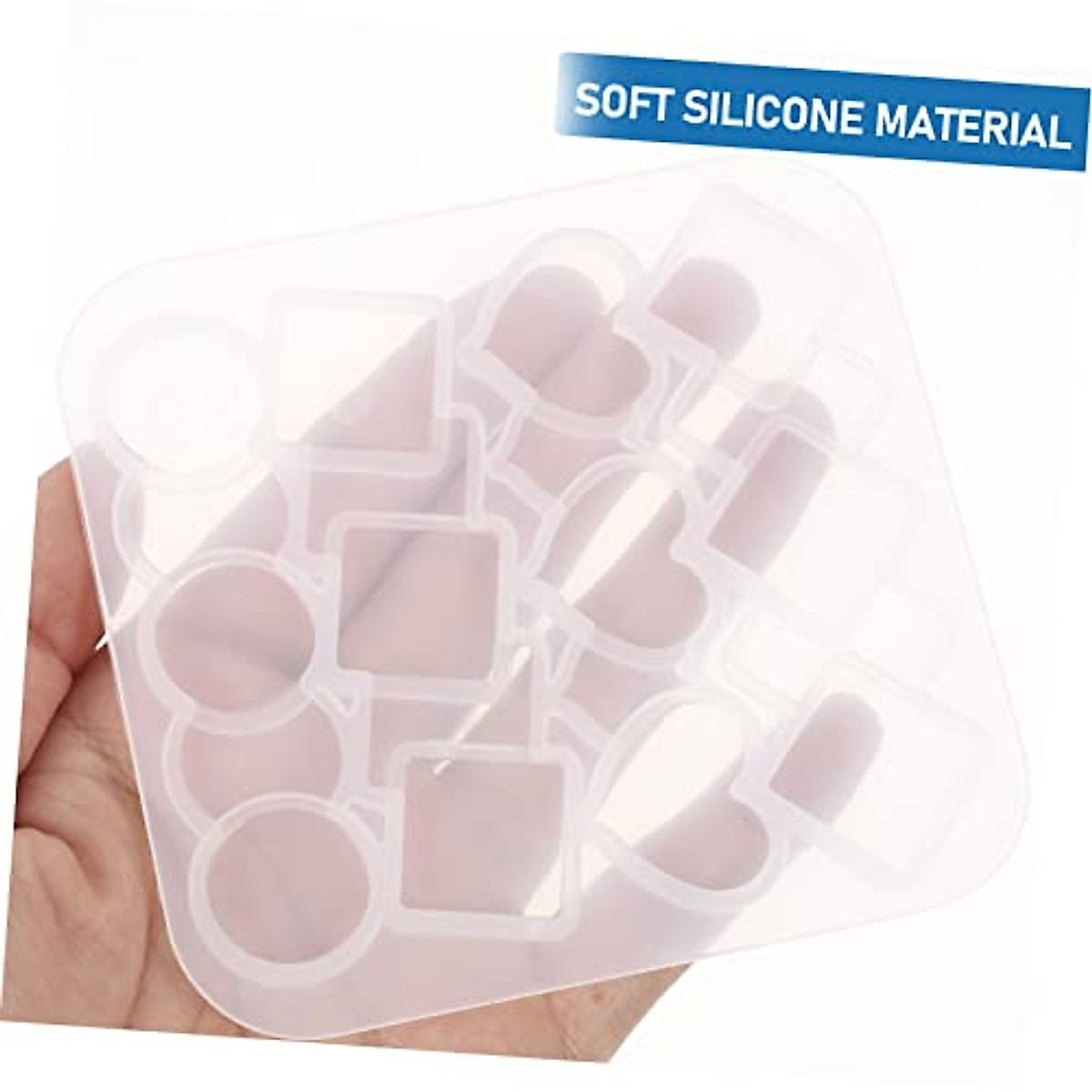 SEWACC 2pcs Hairpin Silicone Mold Resin Tray Molds Silicon Molds Resin Silicone Molds Hair Barrette Molds Hair Clip Accessories Resin Hair Clips Mold Hairpin Molds DIY Craft Mold Simple