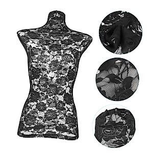 SEWACC 5pcs Model Props Cloth Cover Mannequin Stand Manequin Dress Form Mannequin Torso with Stand Mannequin Accessory Manikin Mannequin Prop The Fabric Body