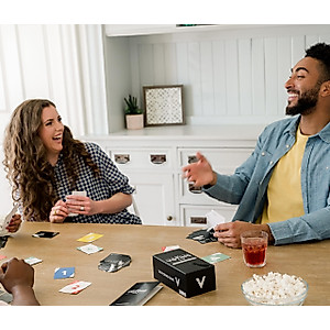 The Voting Game - The Hilarious Adult Party Card Game About Finding Out Who Your Friends are - Perfect for College Students, Fun Parties and Board Games Night with Your Friends