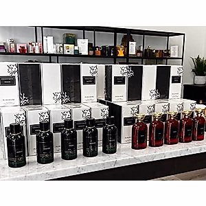 FRESCO Unisex Perfume, Fragrance by PEARLA·NERA with a Vanilla, White Floral and Woody Amber Scent 3.4 Fl Oz by Maison d'Orient Arabian Oud (Muestras de Fragancias Arabes)